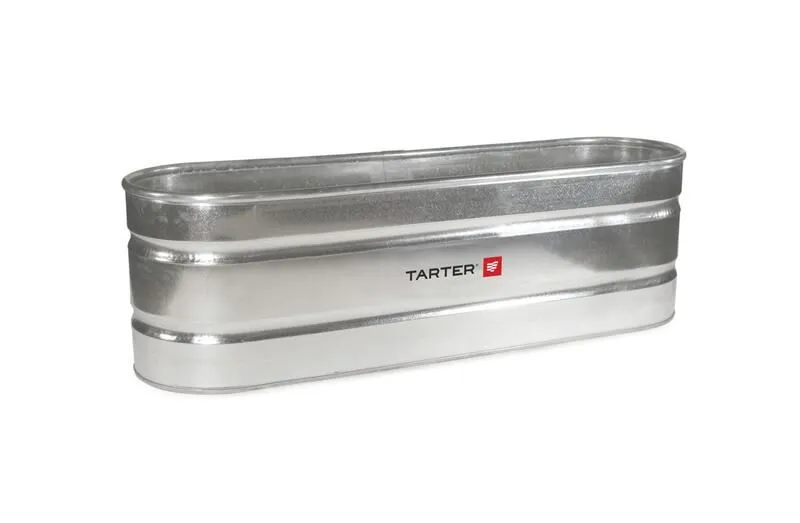 galvanized feeding trough